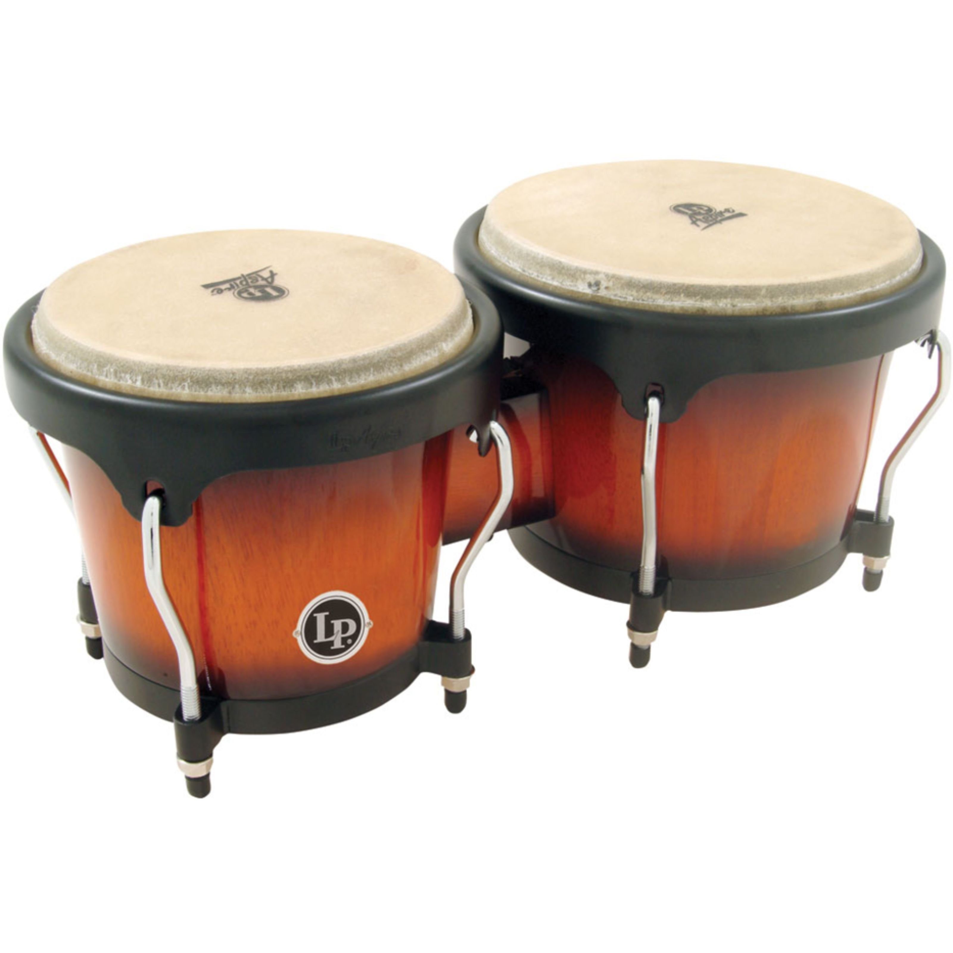 Latin Percussion Bongo, Aspire Bongos LPA601-VSB, 6 3/4" + 8", Sunburst ...