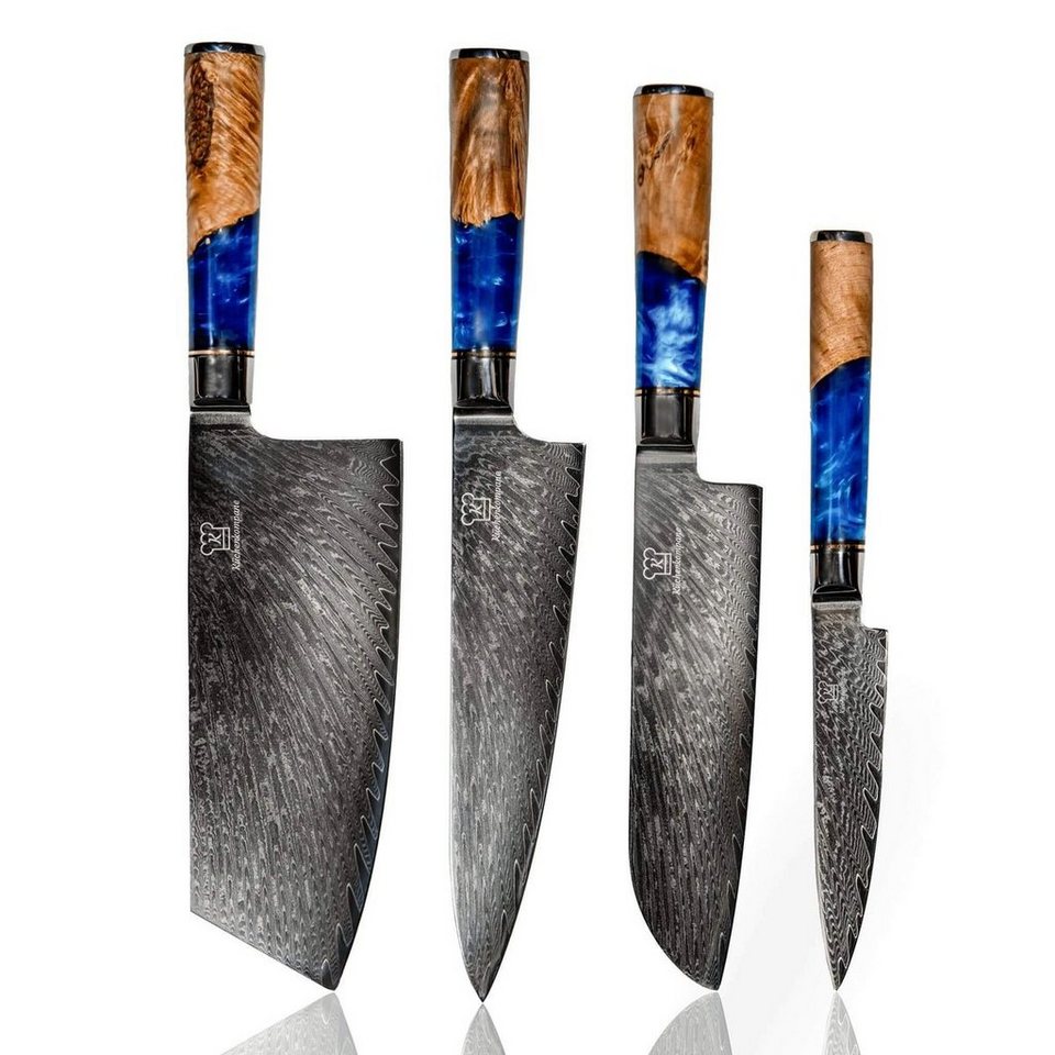 Küchenkompane Messer Set Damast Set 3 Tlg