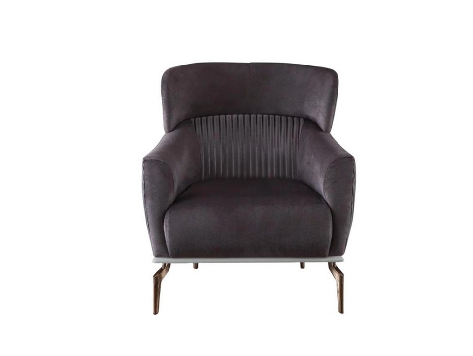 Xlmoebel Sessel Schwarzer Sessel Im Modernen Luxus Design Für Das