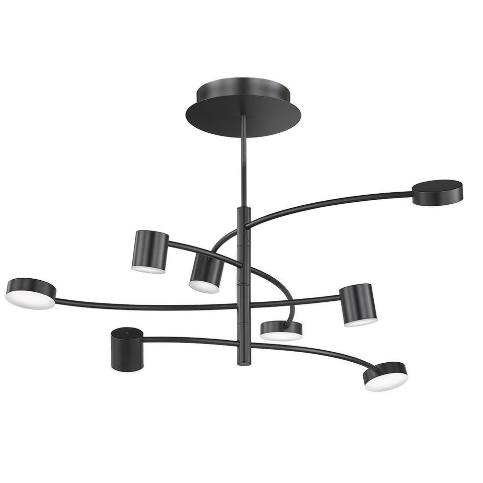 Wofi Led Deckenleuchte Led Leuchtmittel Fest Verbaut Warmweiß