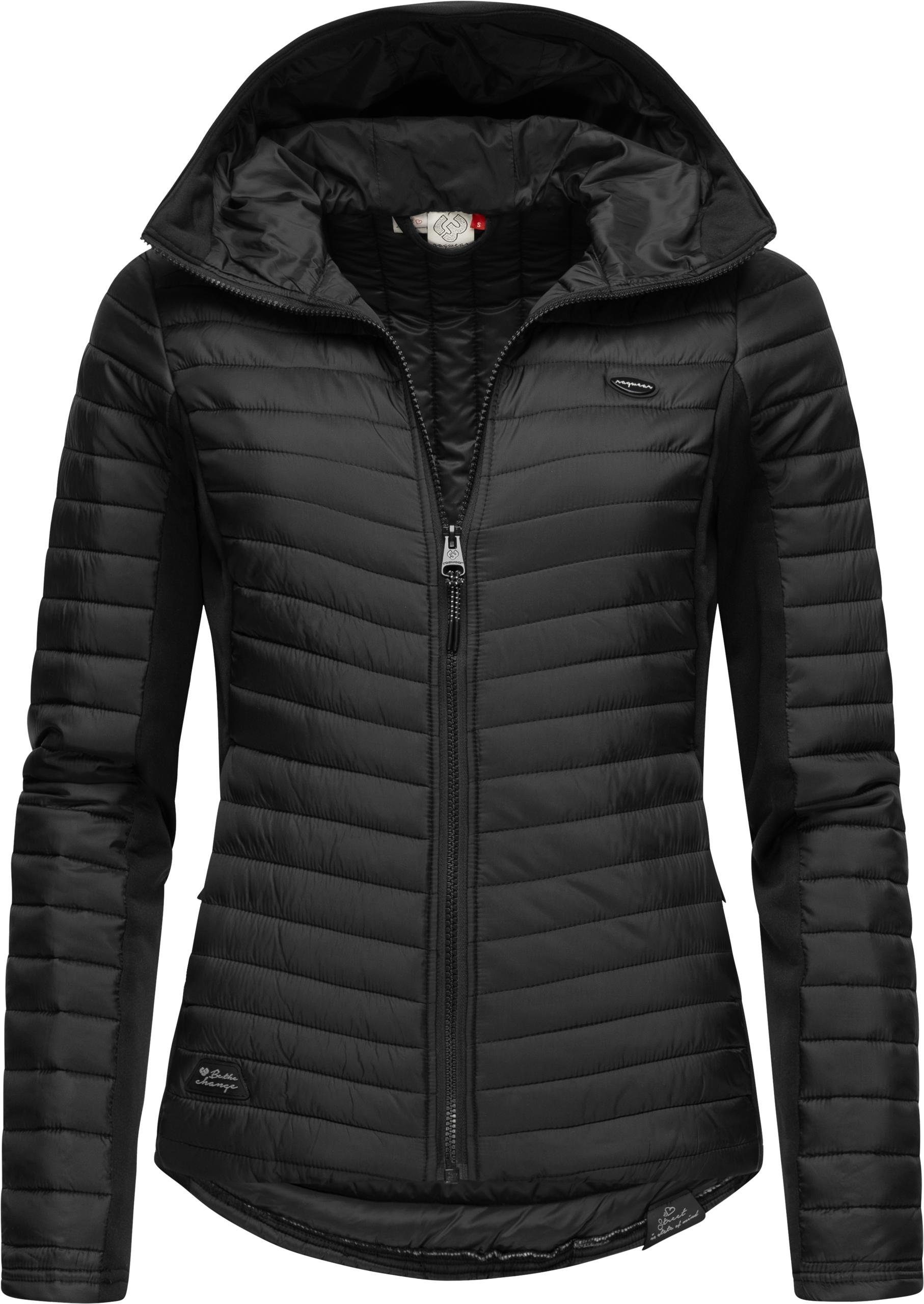 Ragwear Outdoorjacke Goodform Steppjacke Aus Modernem Materialmix Mit