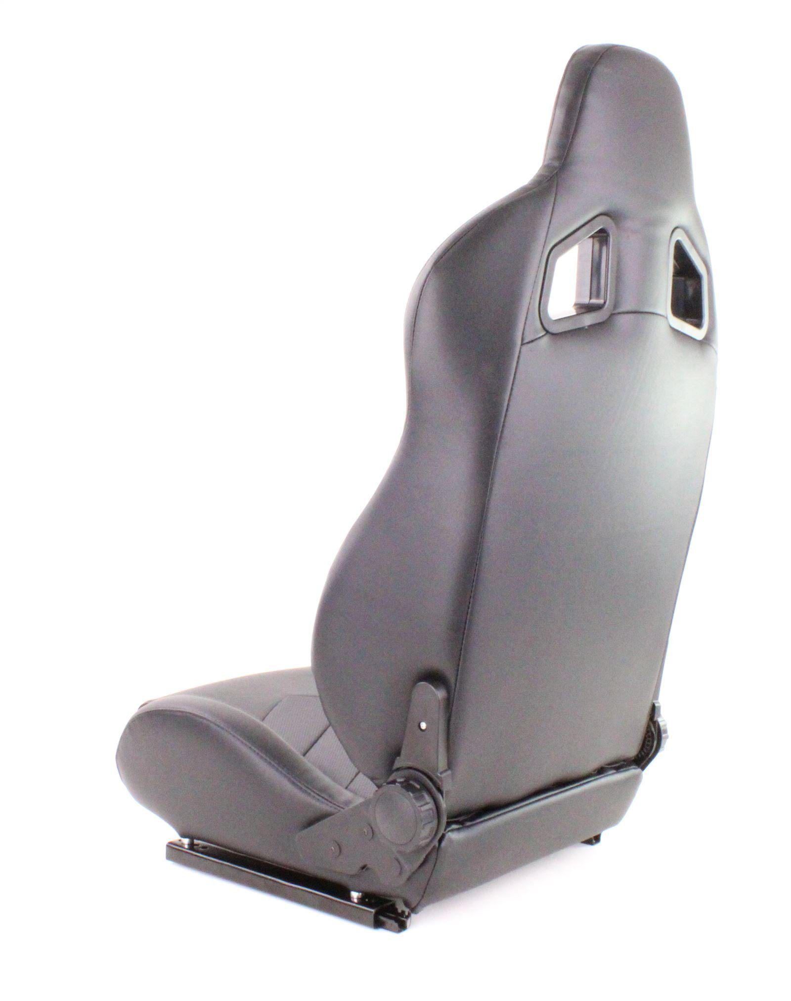 Tenzo-R Gaming-Stuhl Sportsitz Spielekonsole PC Sim Racing Schwarz mit ...