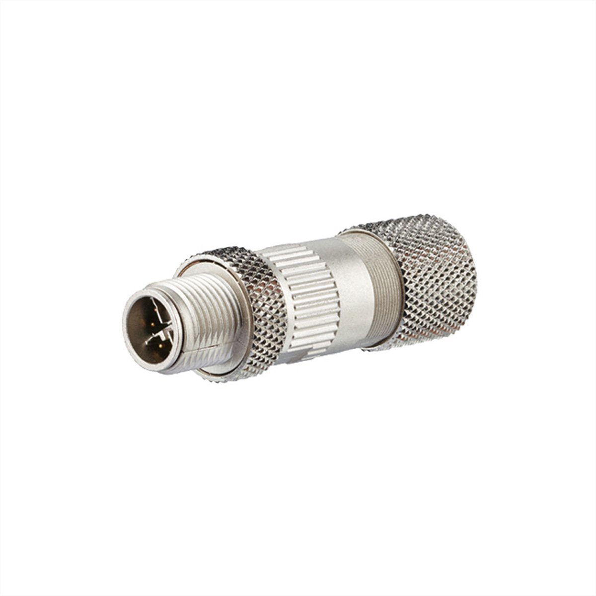 Metz Connect E-DAT M12 X-codiert, feldkonfektionierbarer Stecker ...