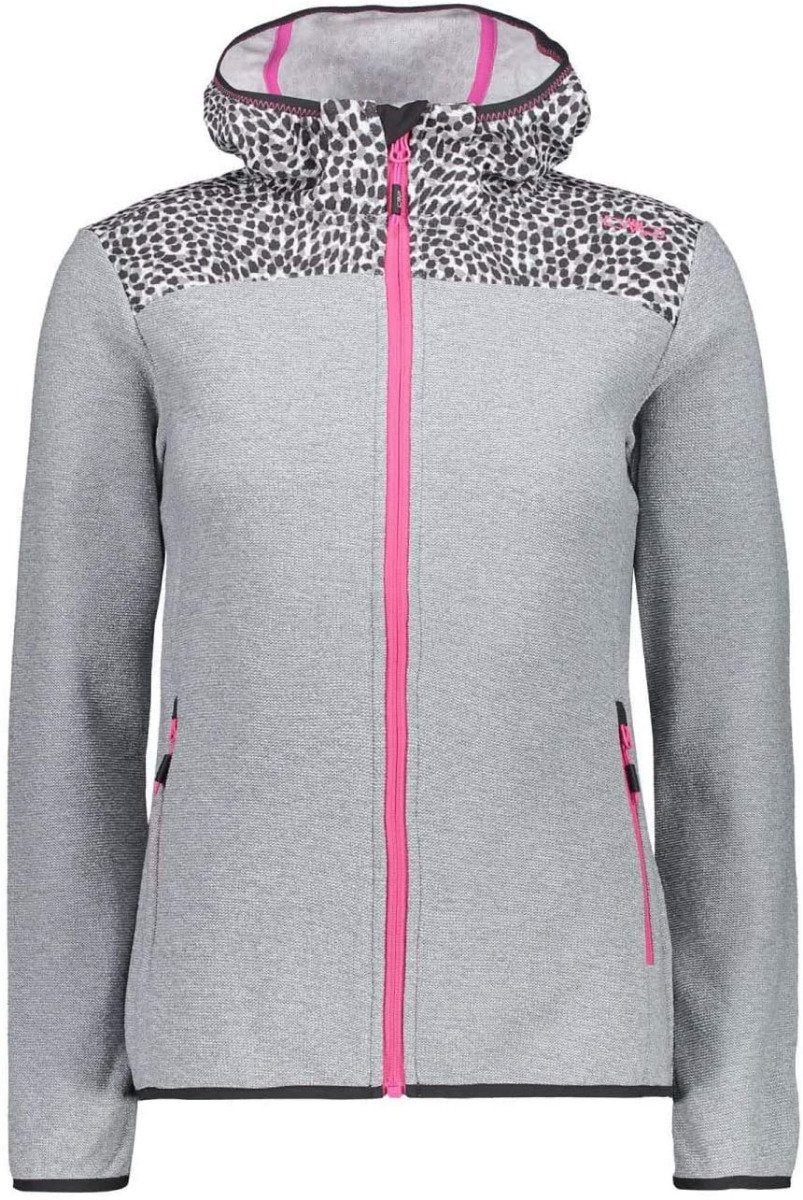 Cmp Strickfleecejacke Cmp Damen Strickfleecejacke Mit Kapuze 30h9816 U71