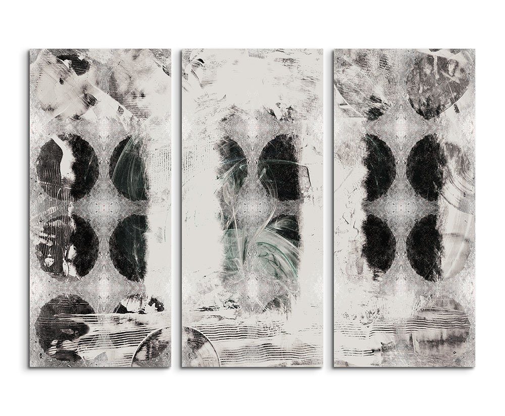 Sinus Art Leinwandbild 130x90cm Wandbild Abstrakt 1418 -3x90x40cm