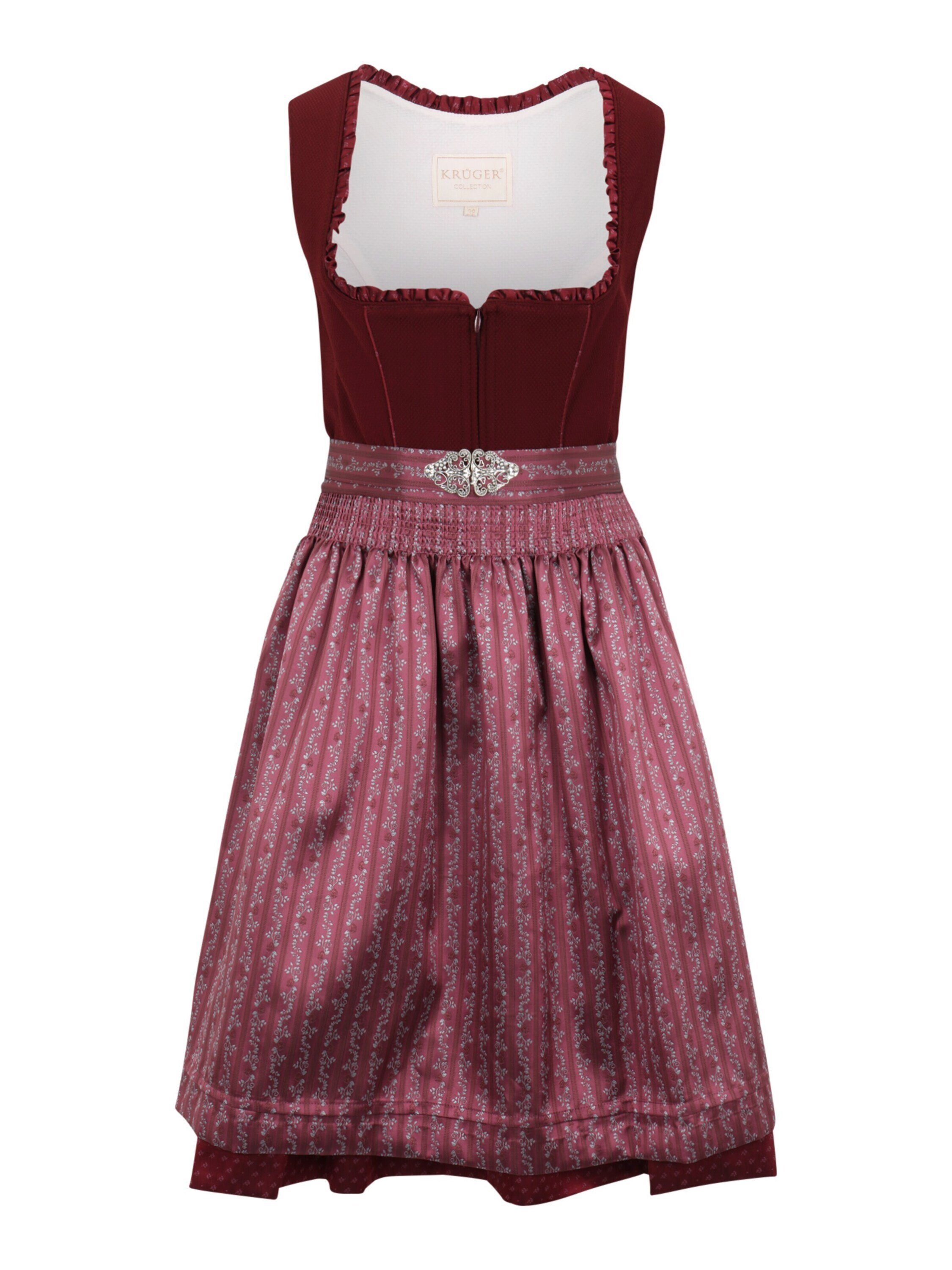 Krüger Madl Dirndl (1-tlg) Drapiert/gerafft