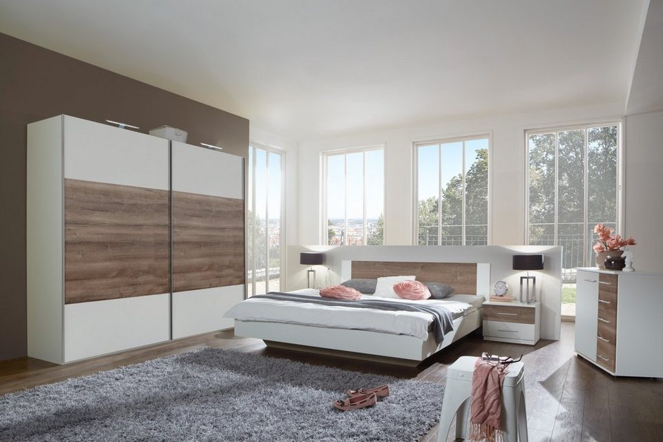 Möbelando Komplettschlafzimmer Franziska Bxh 518x210 Cm In Weiss