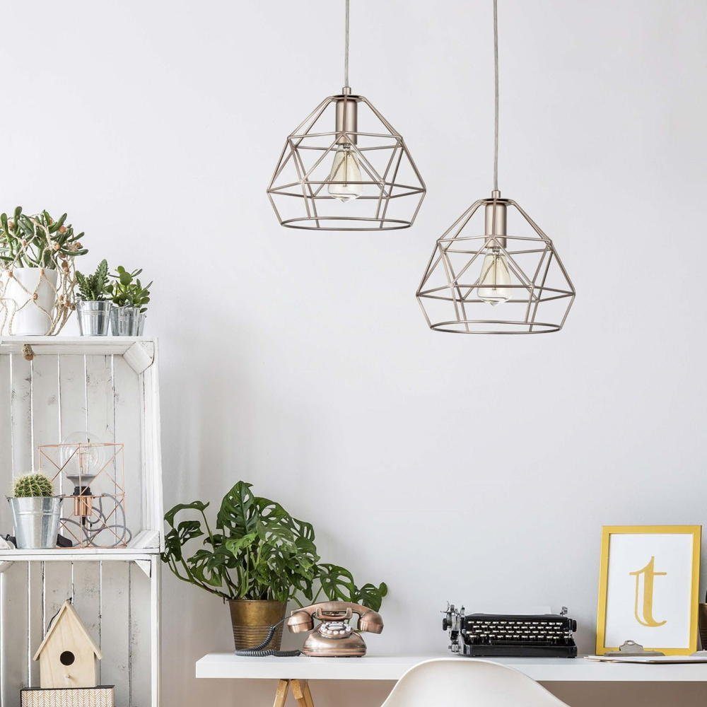 Click Licht Hängeleuchte Pendelleuchte Soprano In Gold Matt E14 Keine