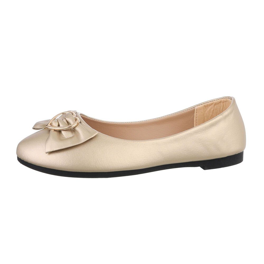 Gold Ballerinas für Damen kaufen » Goldene Ballerinas | OTTO