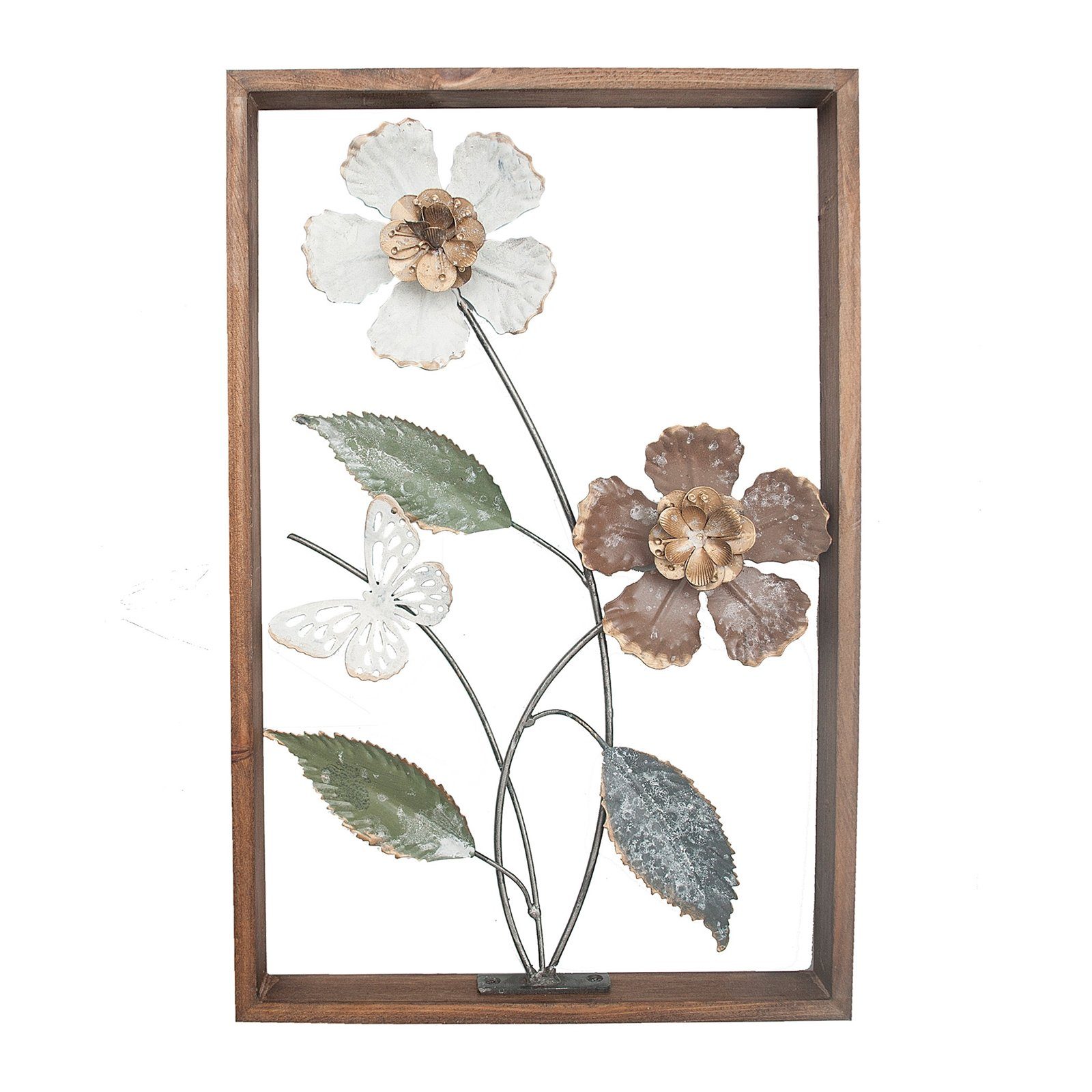 Ntk Collection Wanddekoobjekt Wanddeko Silhouette Flowers Stück 1 St