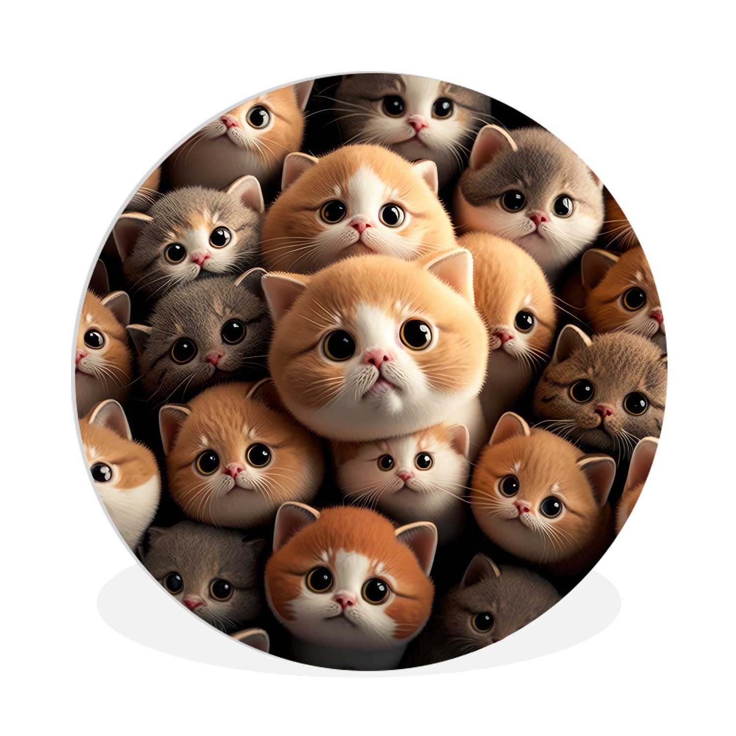Muchowow Gemälde Katzen Haustiere Kätzchen Design Jungen