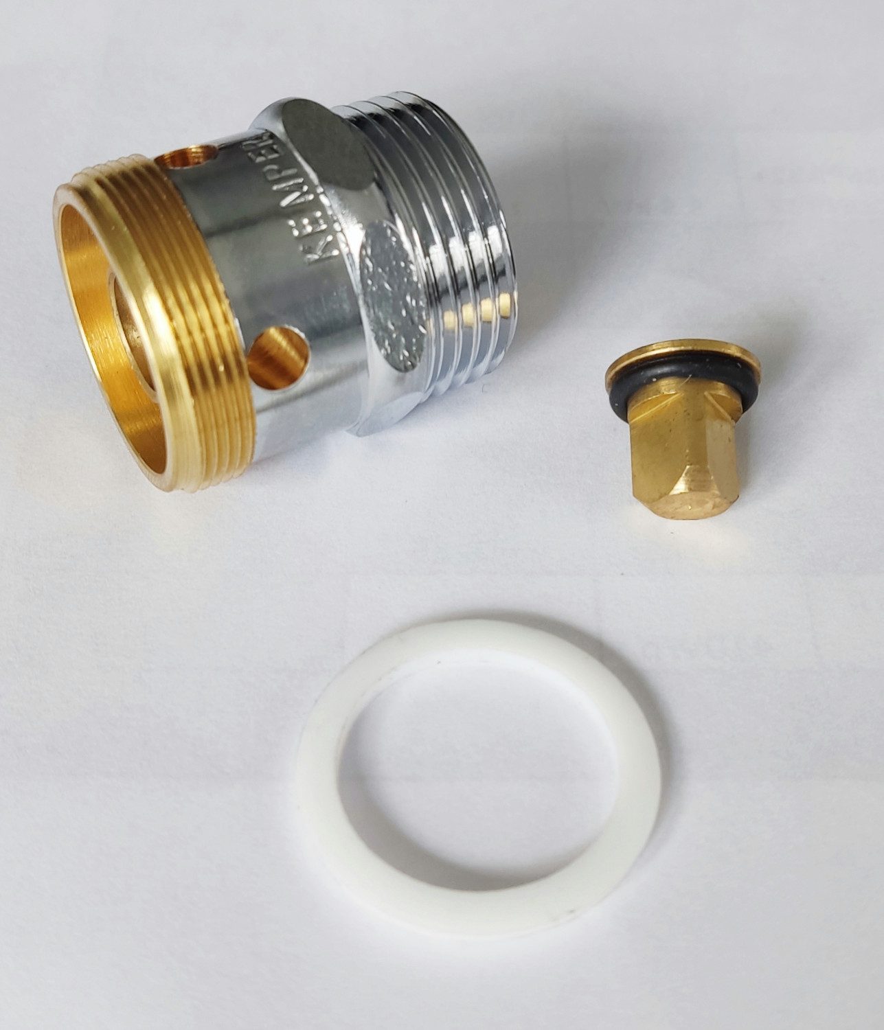 KEMPER Armaturen Zapfhahn Kemper Rohrbelüfter kpl.mit Feingewinde für Frosti Aussenarmatur, mit ...