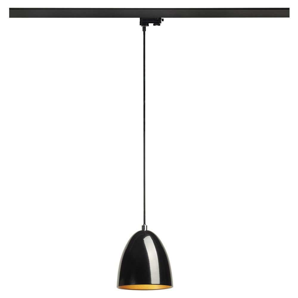 Slv Stromschienensystem Pendelleuchte Para Cone 14 In Schwarz Und Gold