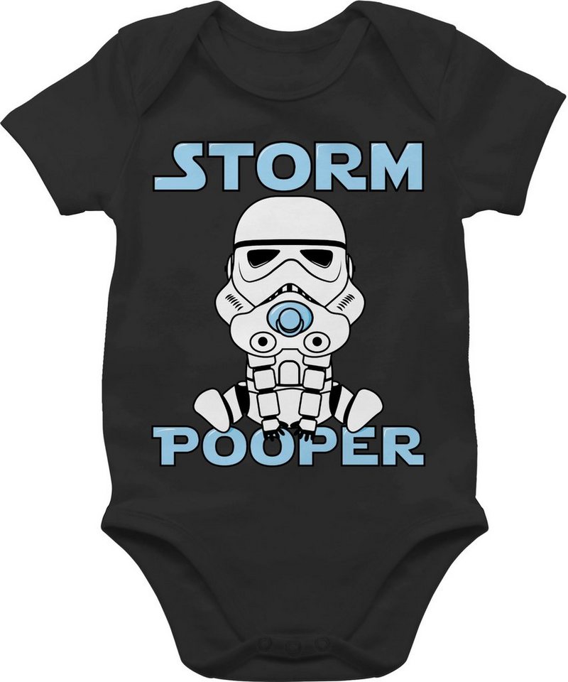 Shirtracer Shirtbody »Storm Pooper Junge - Statement Sprüche Baby ... Shirtracer Shirtbody »Storm Pooper Junge - Statement Sprüche Baby ...