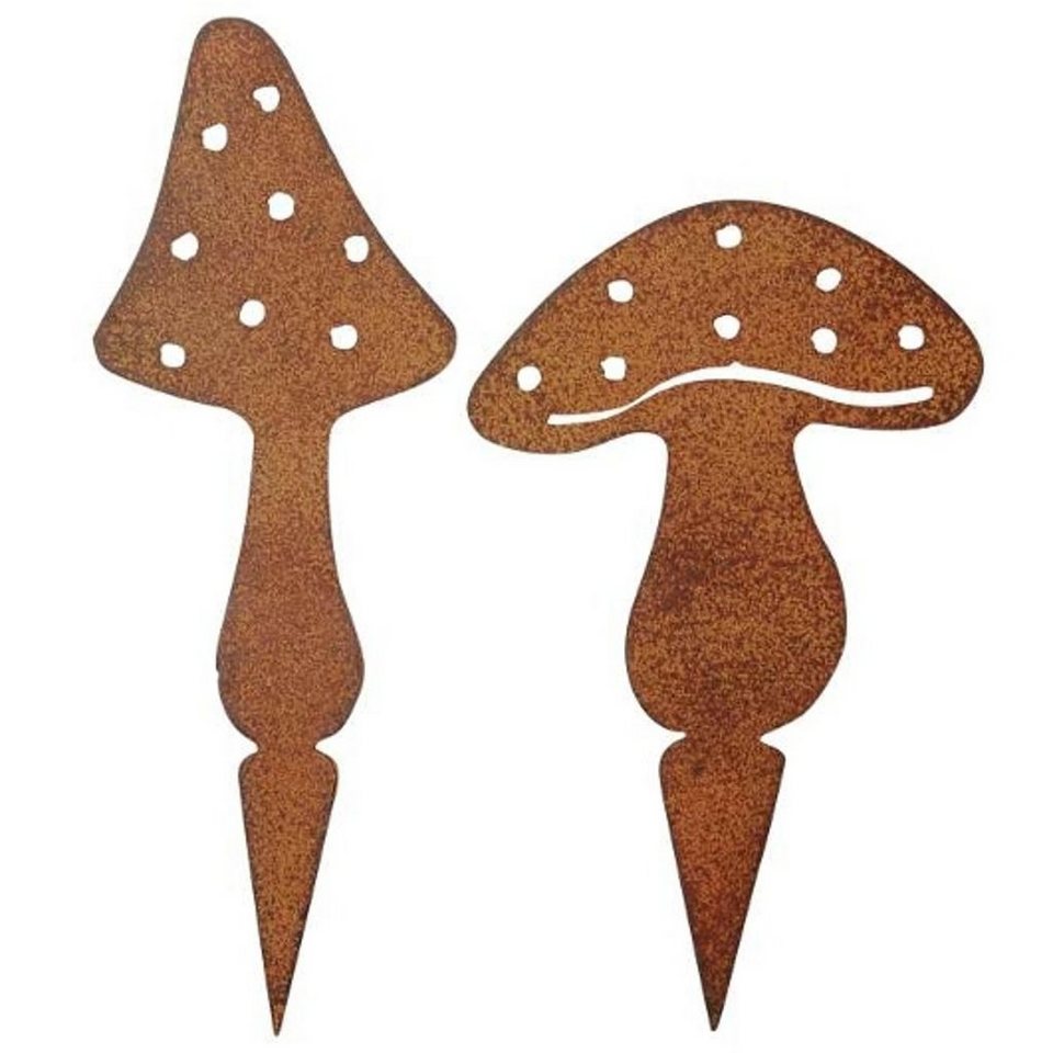 Macosa Home Dekoobjekt Herbst Dekoration Blumenstecker Herbstdeko Pilze