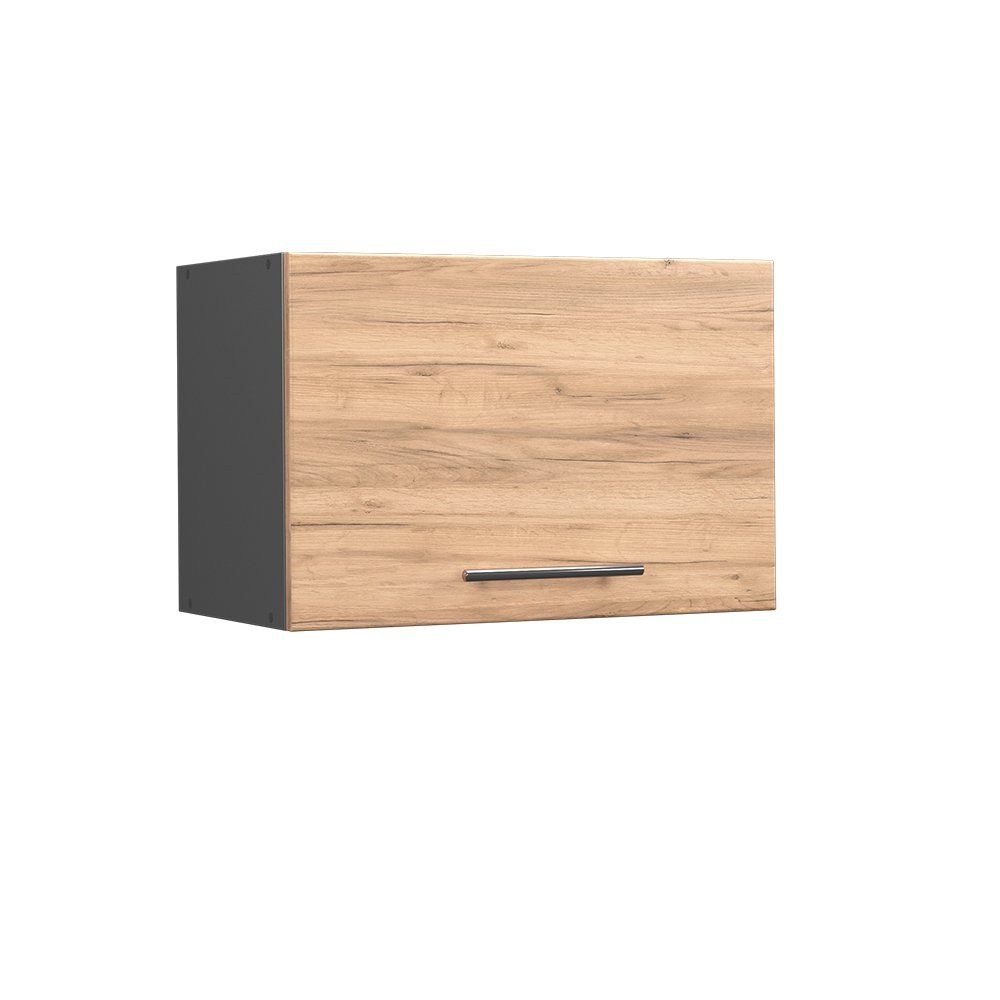 Vicco Hängeschrank Fame-Line, Goldkraft Eiche/Anthrazit, 60 cm Flach (1 ...