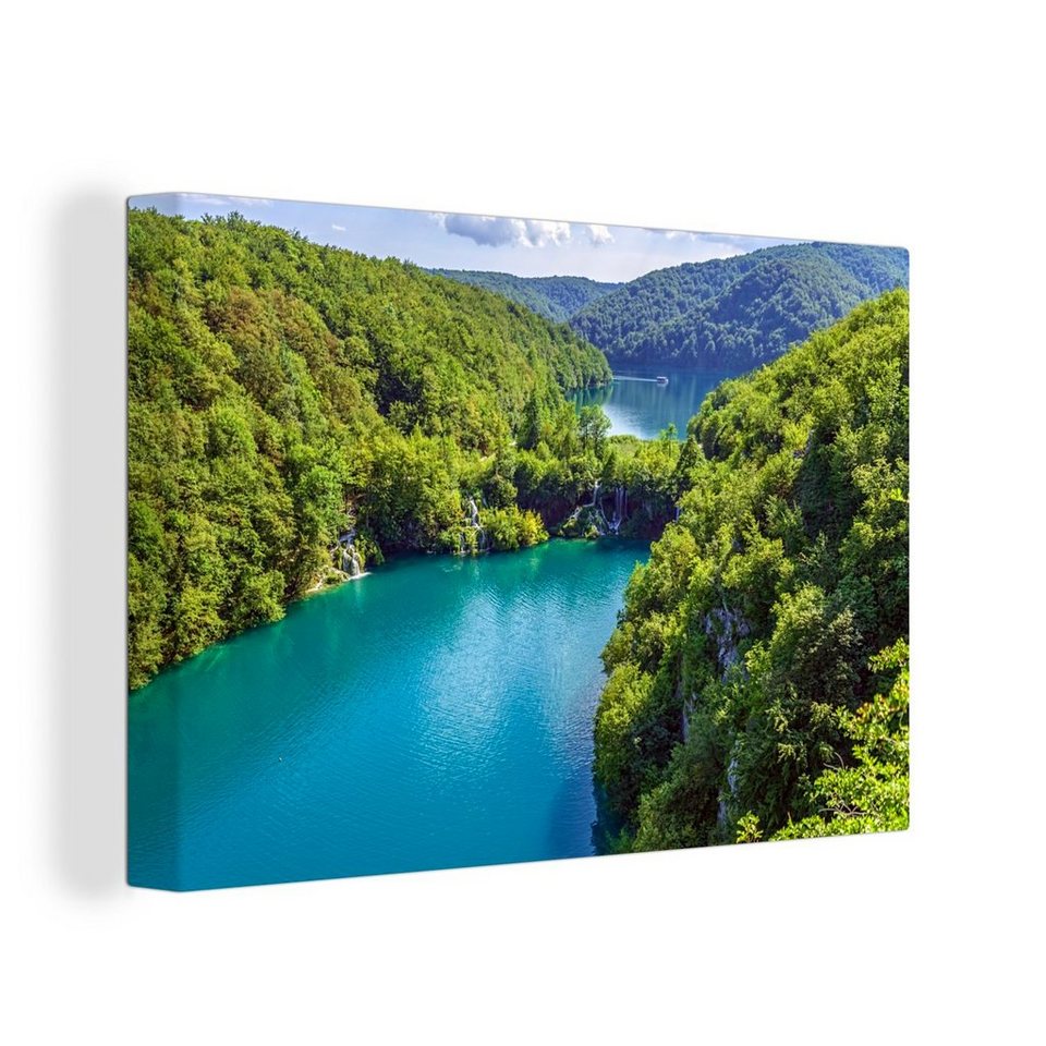 Onemillioncanvasses® Leinwandbild Wunderschöne Aussicht Auf Den