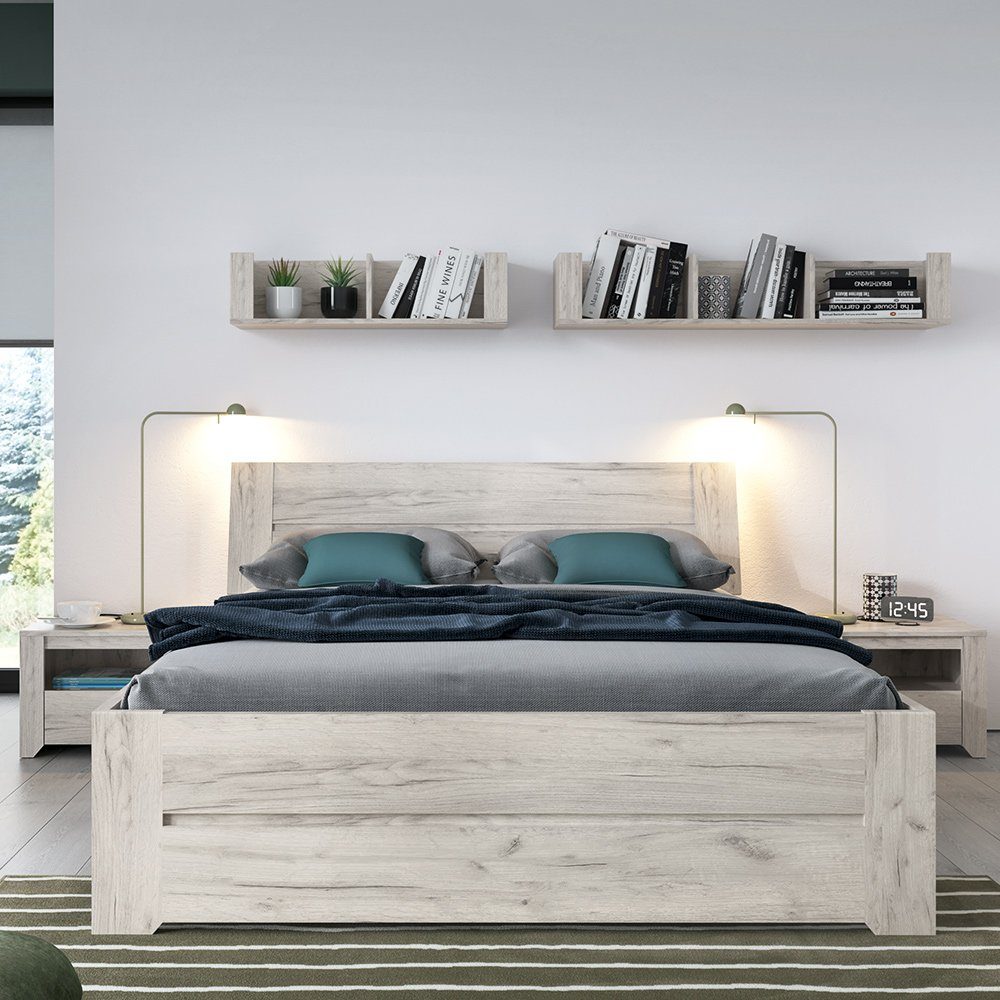 Lomadox Schlafzimmer Set Amantea 129 Spar Set 5 St Mit Bett