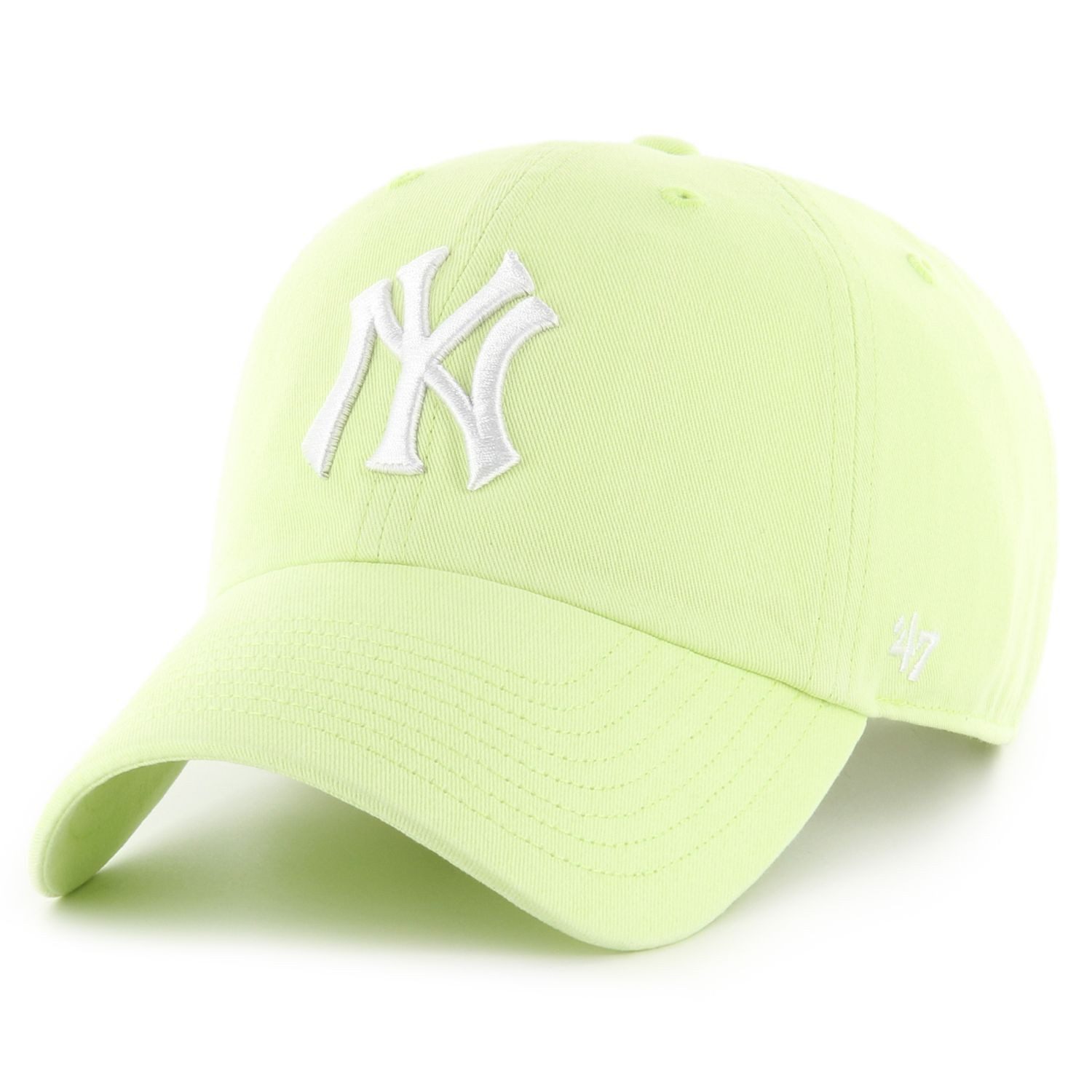'47 Brand Baseball Cap Strapback CLEAN UP New York Yankees matcha ...