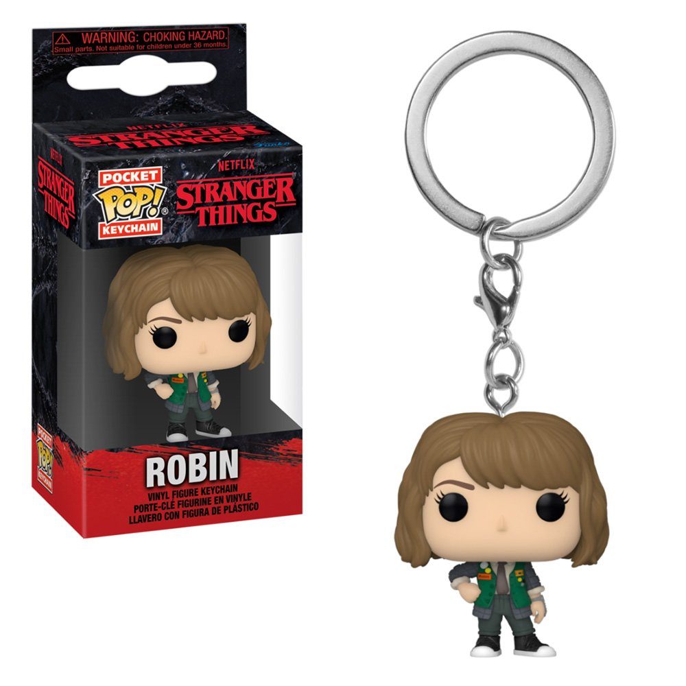 Funko Schlüsselanhänger Pocket POP! Robin - Stranger Things, Funko ...