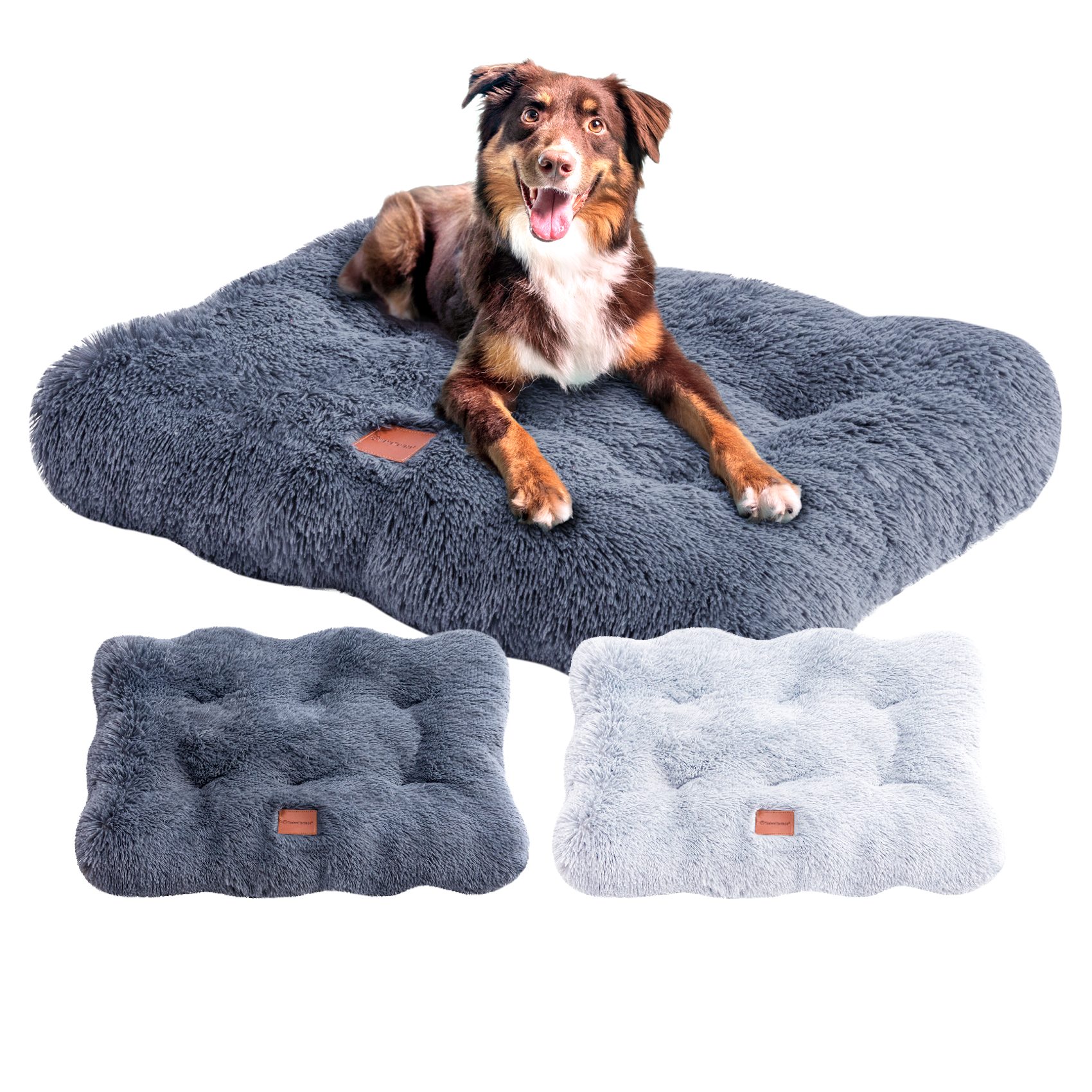 Wahre Tierliebe Tierbett Hundekissen Fluffy Premium Flauschiges