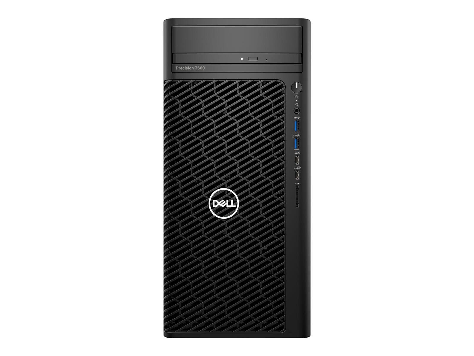 Dell Dell Precision 3660 PC, 4x USB 3.2, 3x USB-C 3.2, 2x USB 2.0, 2x ...