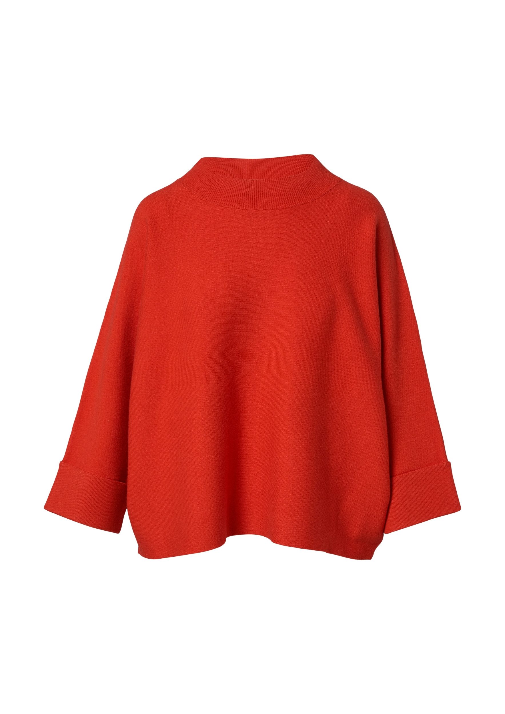 Comma Poncho Pullover im Poncho-Stil - Weit