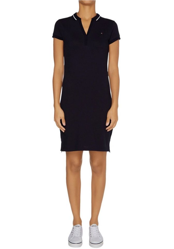 Tommy Hilfiger Jerseykleid Bea Slim Polo Dress Ss Mit