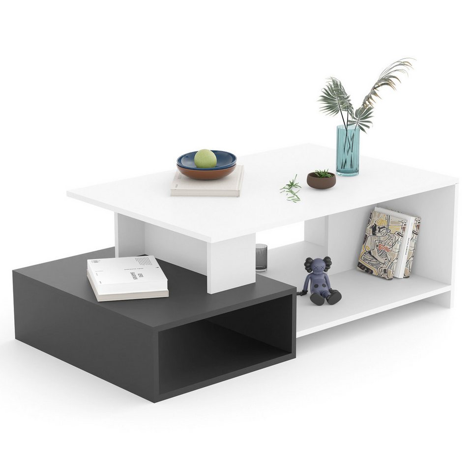 Roygbiv Couchtisch Wohnzimmertisch Coffee Table Mit Offener Stauraum