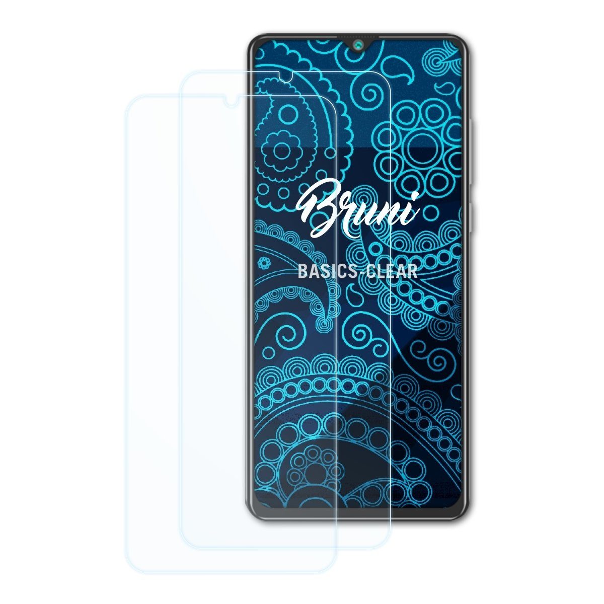 Bruni Schutzfolie Glasklare Displayschutzfolie Für Hafury K30 Pro 2