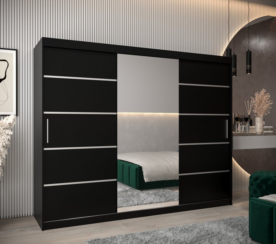 MOEBLO Kleiderschrank VENTILA 2 (mit Spiegel, Schwebetürenschrank ... MOEBLO Kleiderschrank VENTILA 2 (mit Spiegel, Schwebetürenschrank ...
