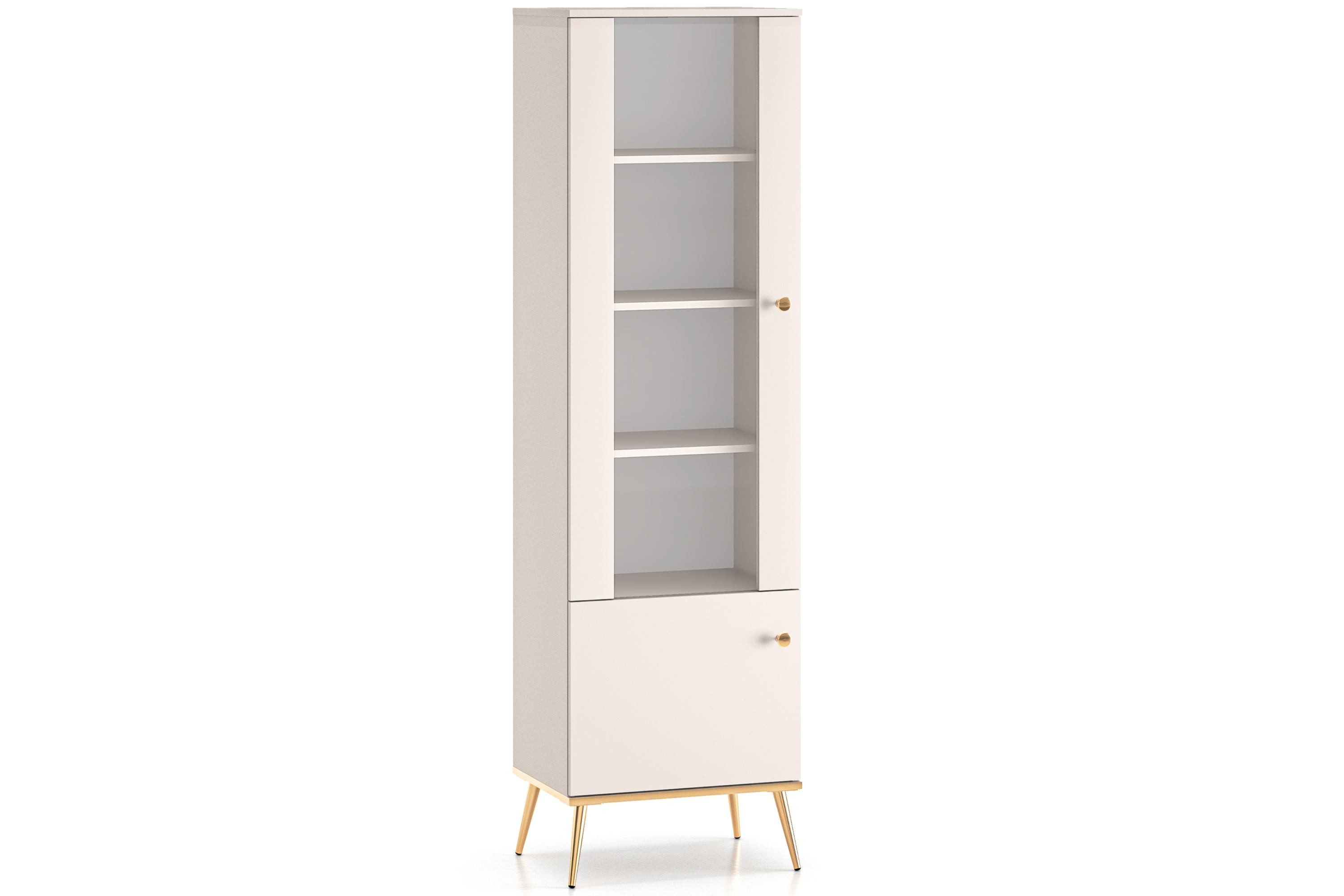 Konsimo® Vitrine Fralia Standvitrine Glasvitrine Hergestellt In Der