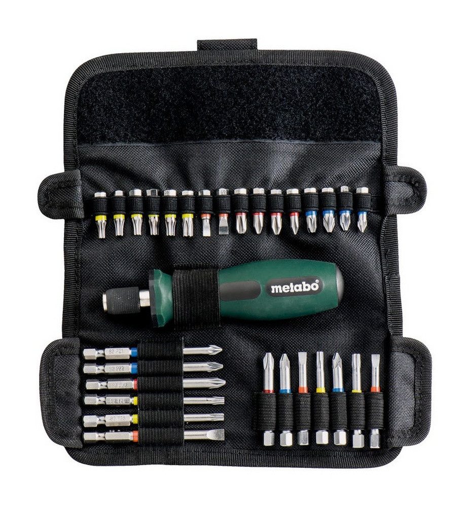 metabo Bit-Set, Rolltasche SP, 30-teilig