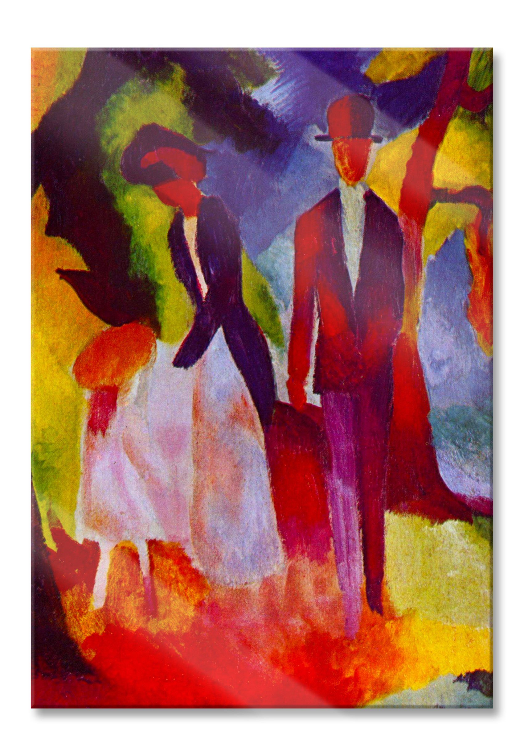Pixxprint Glasbild Alexej Von Jawlensky Abstrakter Kopf Tragik
