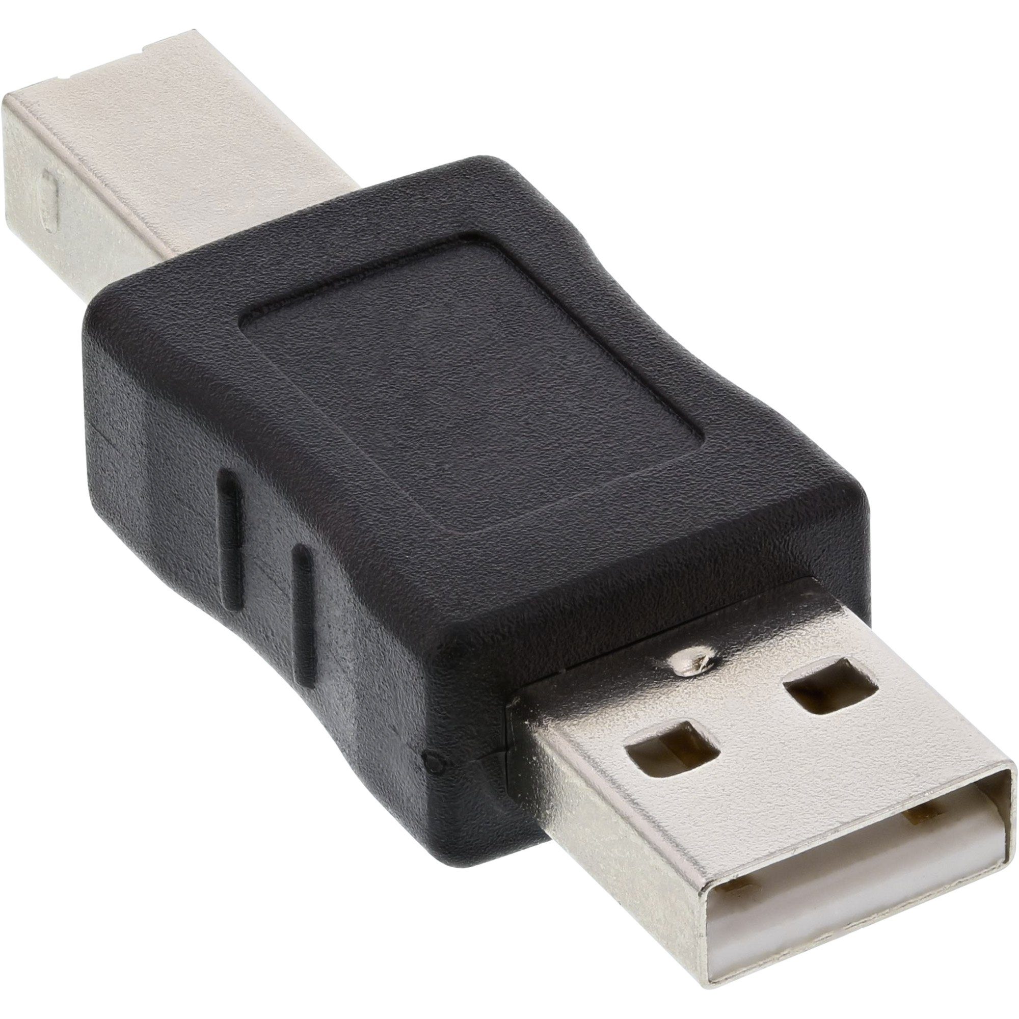 Inline InLine® USB 2.0 Adapter, Stecker A auf Stecker B USB-Adapter