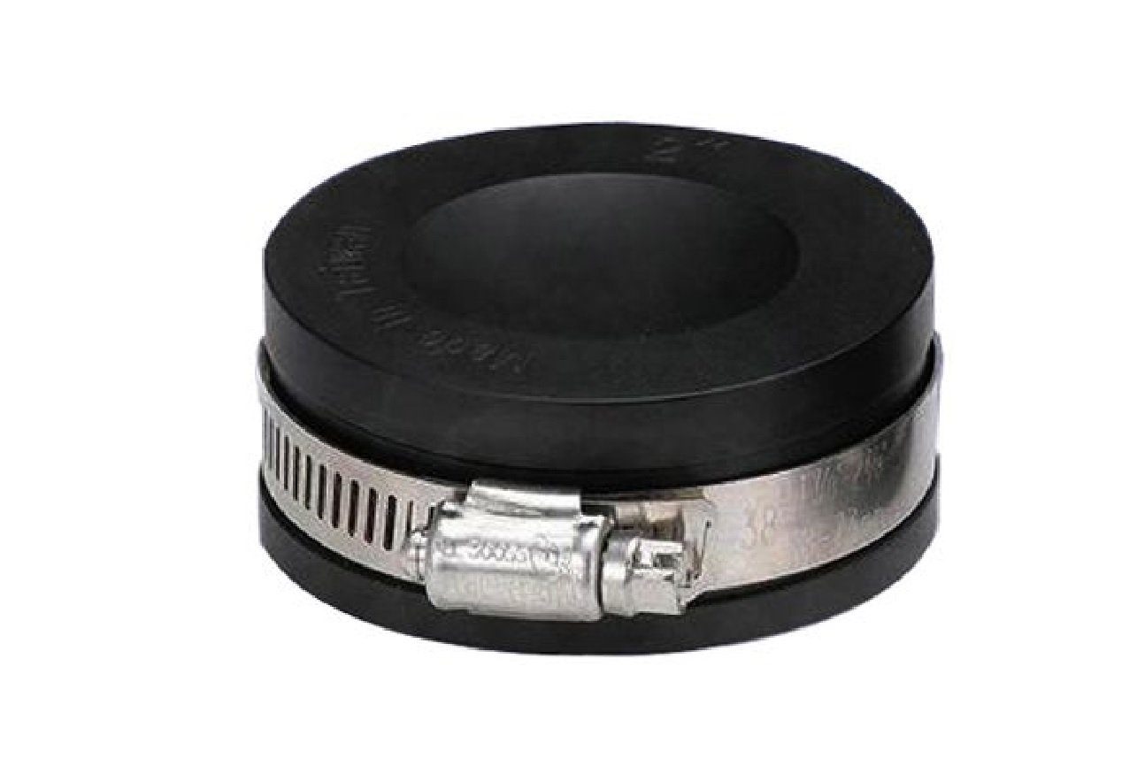 Air Aqua Steckfitting Flexible Endkappe 125mm für PVC Rohre, (Set), Endkappe, für 125mm Rohr ...