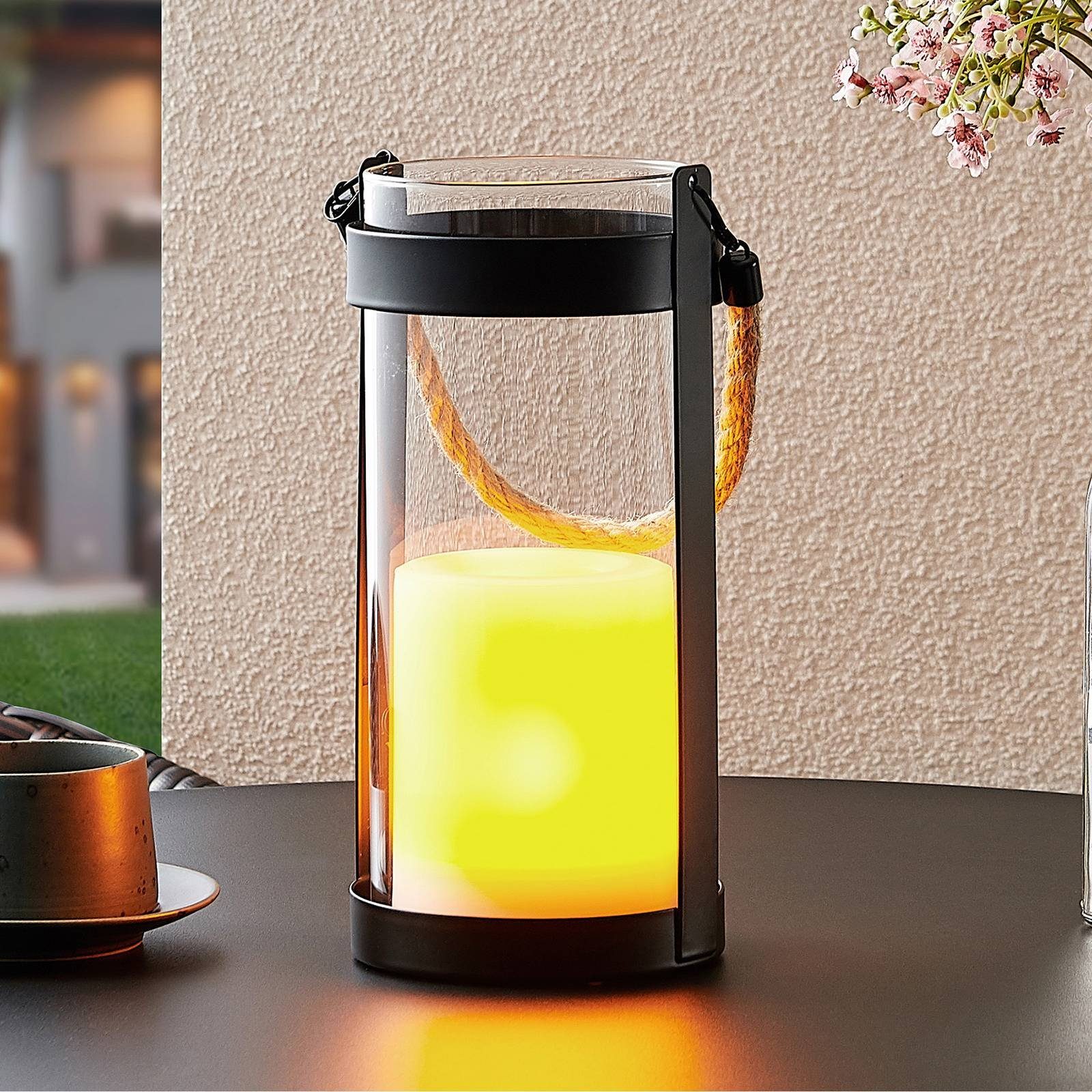 Lindby Dekolicht Sadiye Led Lampen Warmweiß Metall Glas Kunststoff