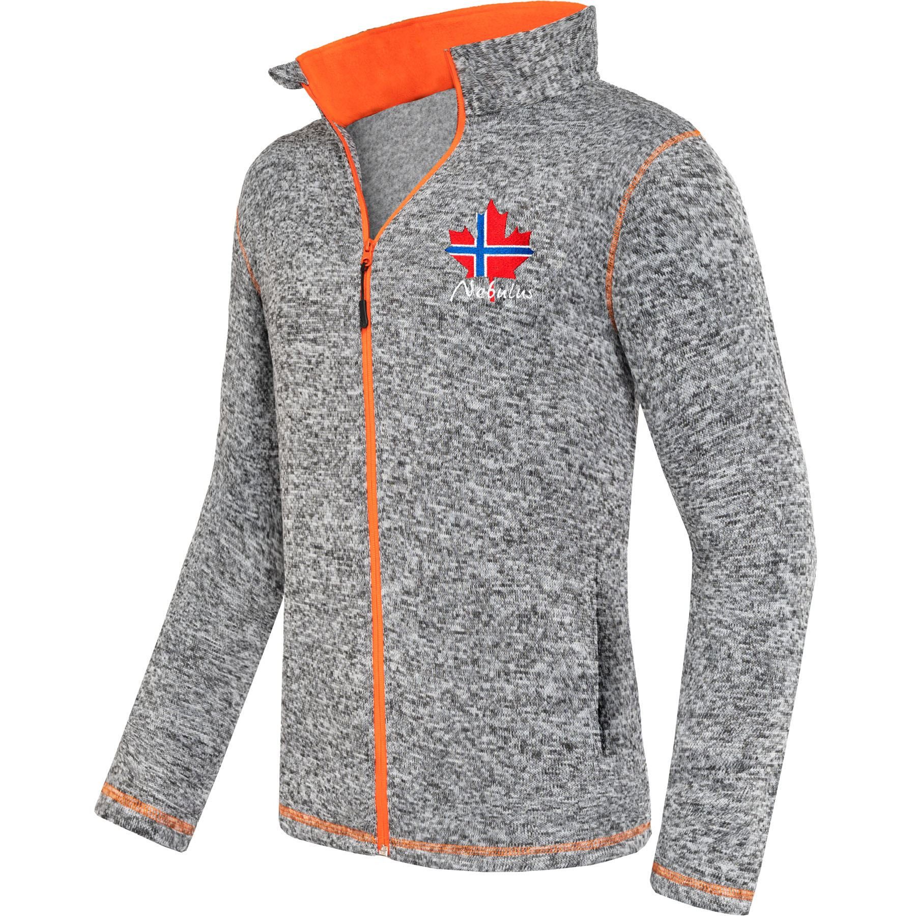 Nebulus Fleecejacke CHIOS, P5179 - Herren, malibu-orange, XXL