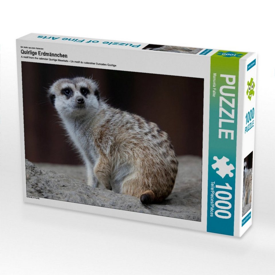 CALVENDO Puzzle »CALVENDO Puzzle Quirlige Erdmännchen 1000 Teile Lege ... CALVENDO Puzzle »CALVENDO Puzzle Quirlige Erdmännchen 1000 Teile Lege ...