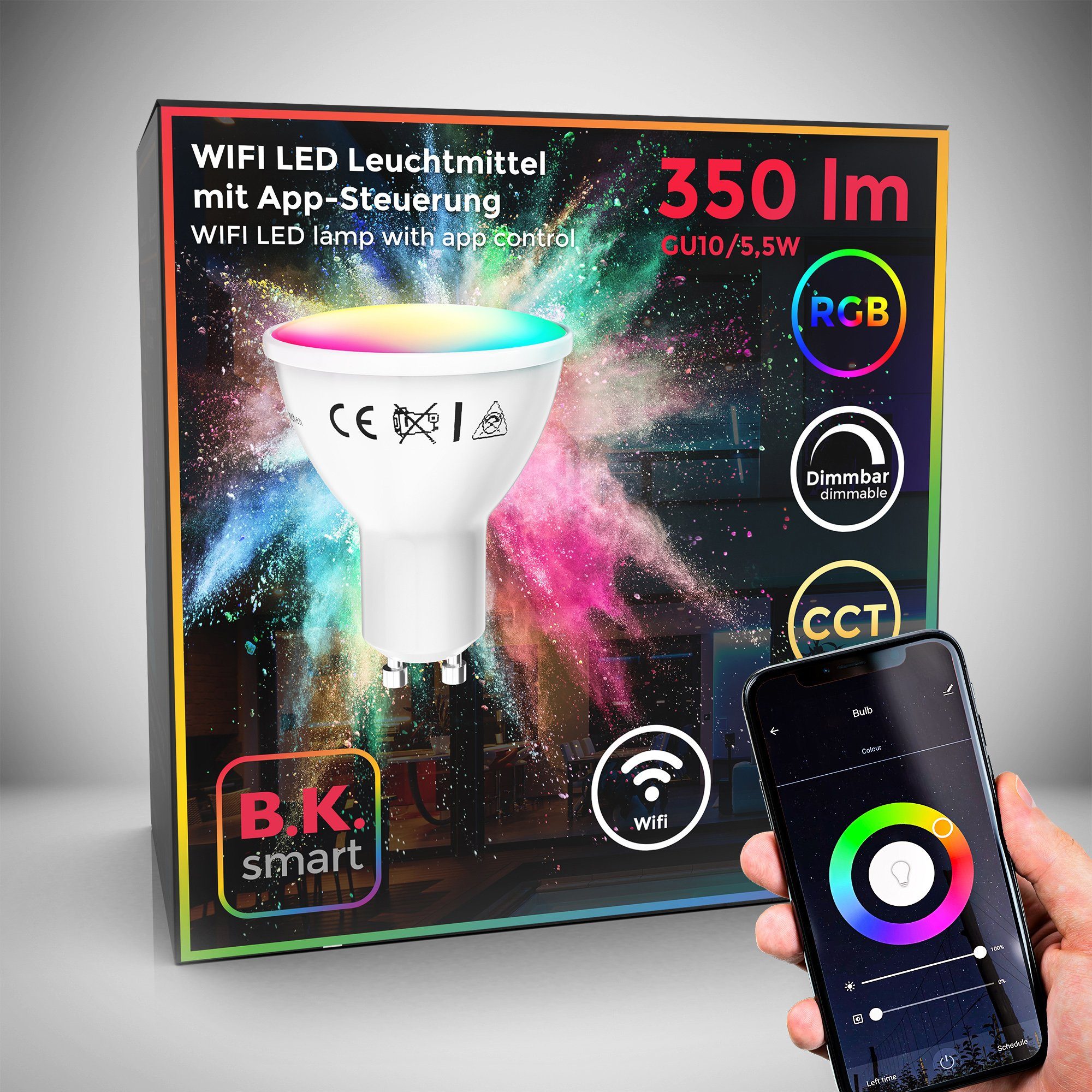 Bklicht Led Leuchtmittel Gu10 1 St Farbwechsler Smart Home Led