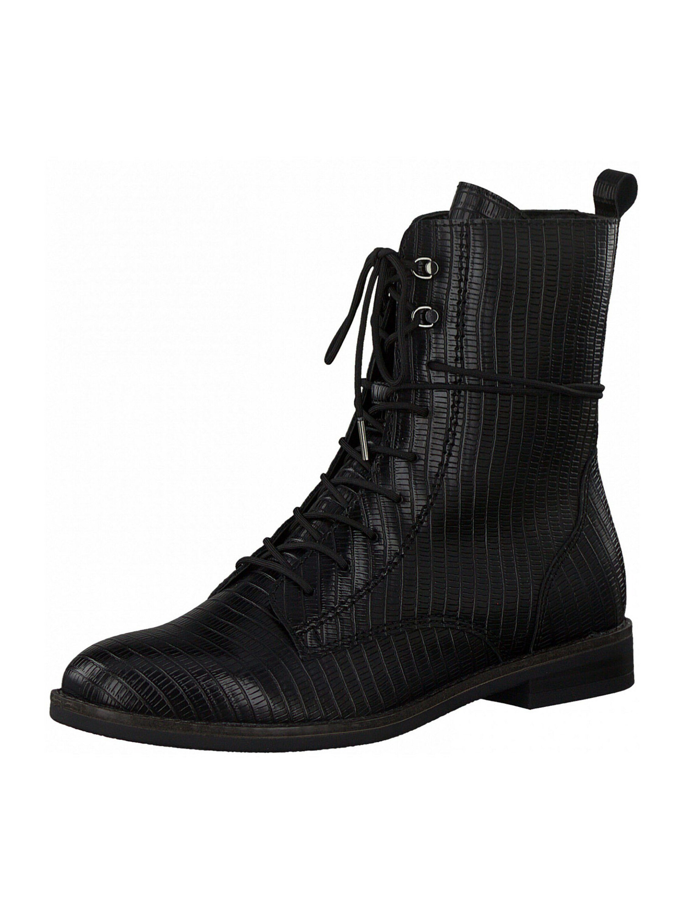 Tamaris Schnürstiefelette (1-tlg), Geprägte Struktur