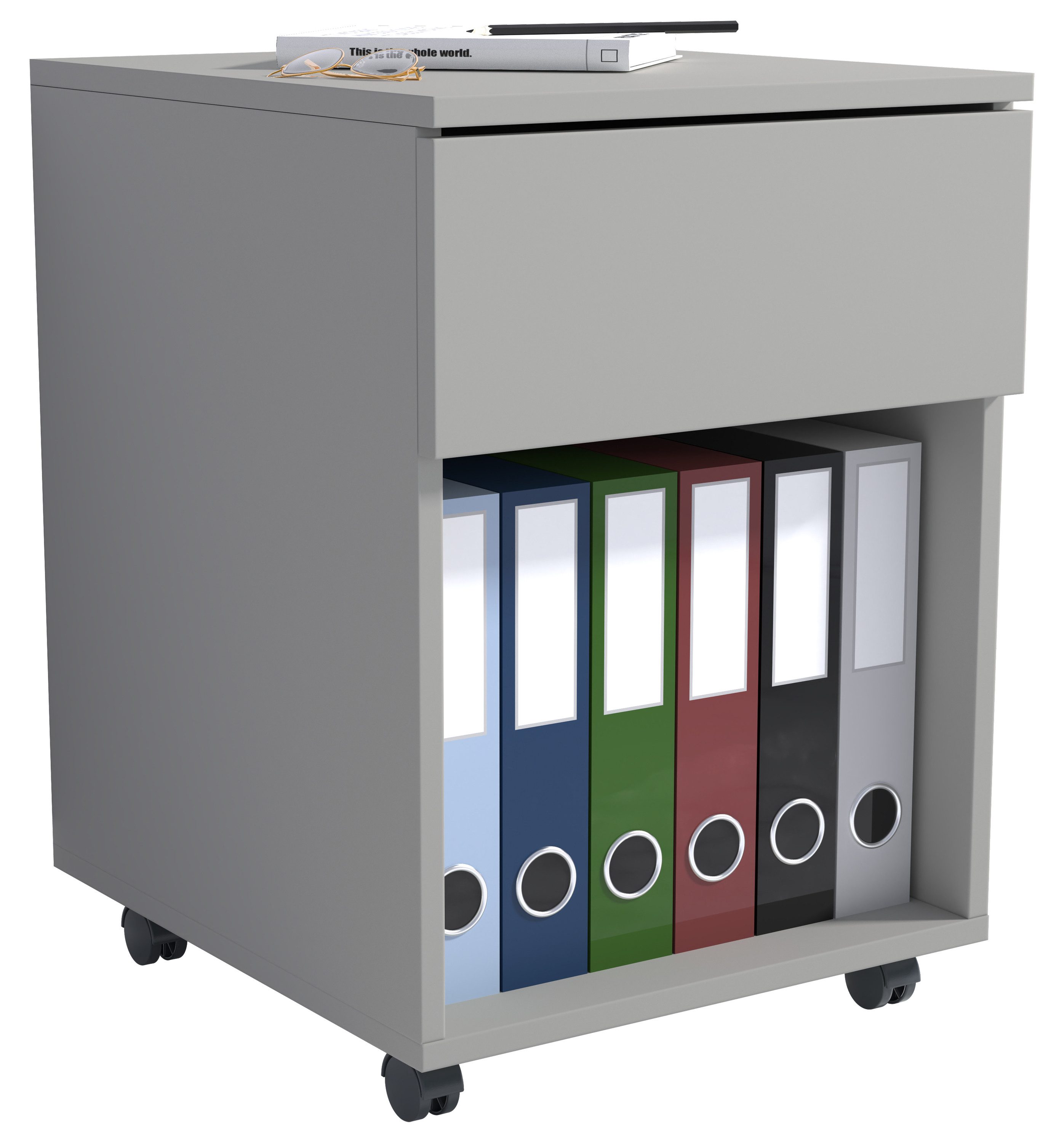 VCM Rollcontainer Rollcontainer Bürocontainer Dalosa 1 Schublade ...