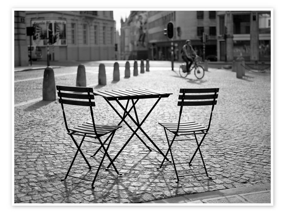 Posterlounge Poster Jan Christopher Becke Straßencafé In Paris I