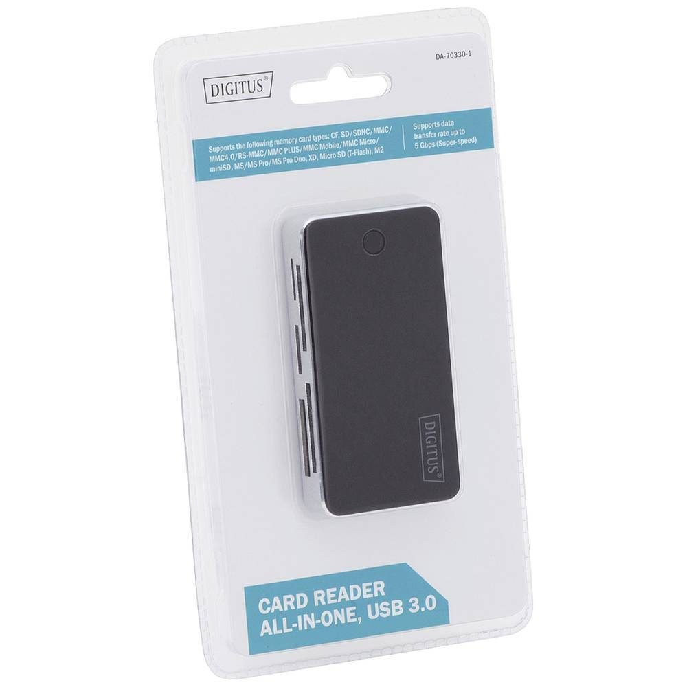 Digitus Speicherkartenleser USB 3 Card Reader mit 1m USB A ...