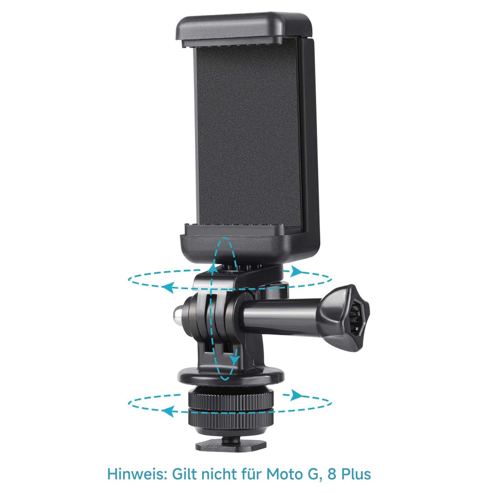 Neewer Handy-Halterung GP-3 Hot Shoe Adapter Set für GoPro, DJI Action ...