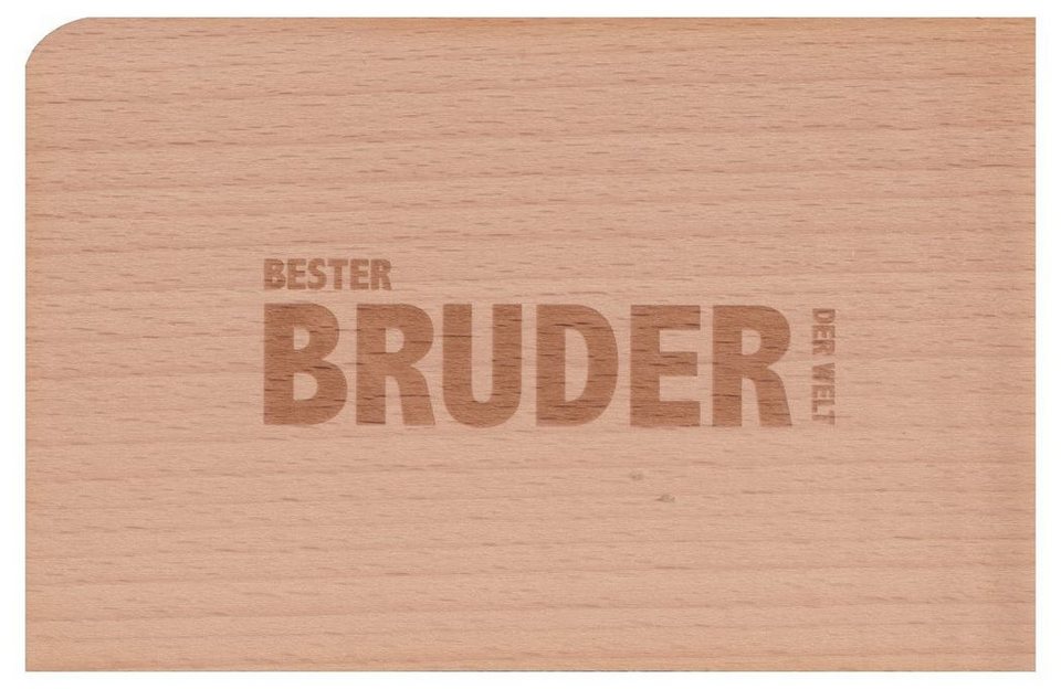 Holzpost Gmbh Postkarte Holzpostkarte Bester Bruder Der Welt