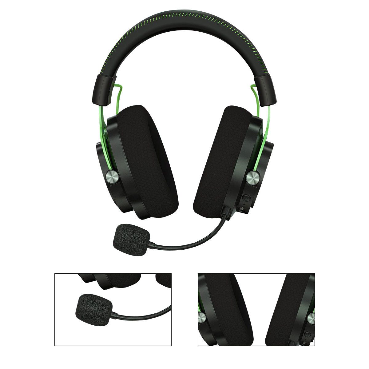 Welikera Wireless Gaming Headset Mit Mikrofon Bluetooth Wireless
