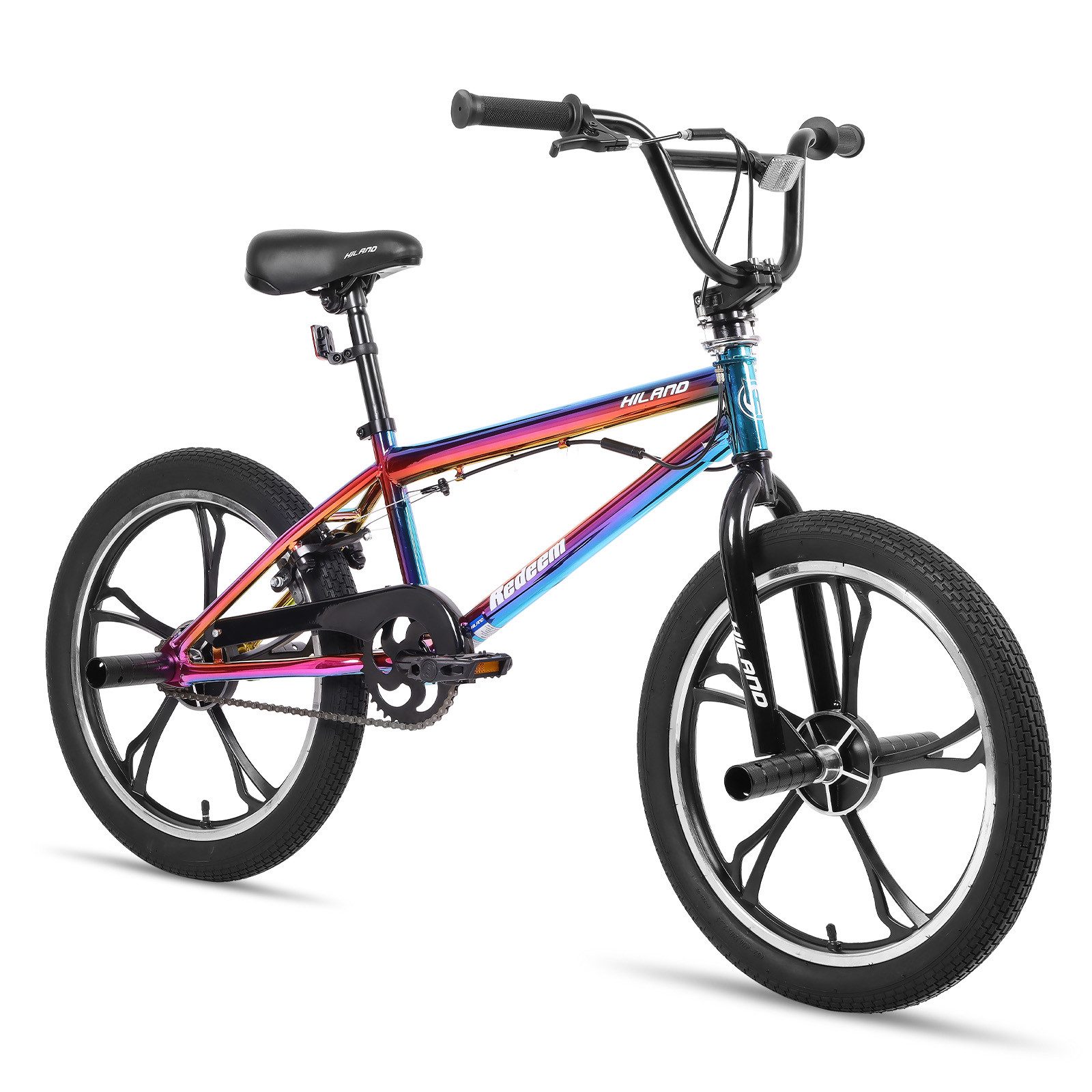 HILAND BMX-Rad 20 Inch 5 Spoke Kids BMX Bike for Boys Girls Ages 5-12 ...