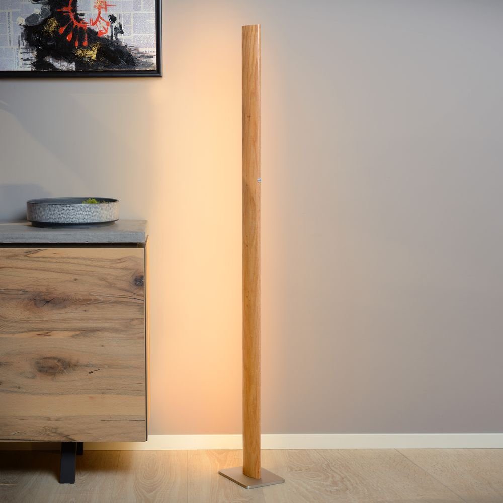Click Licht Led Außen Stehlampe Led Stehleuchte Aus Hellem Holz
