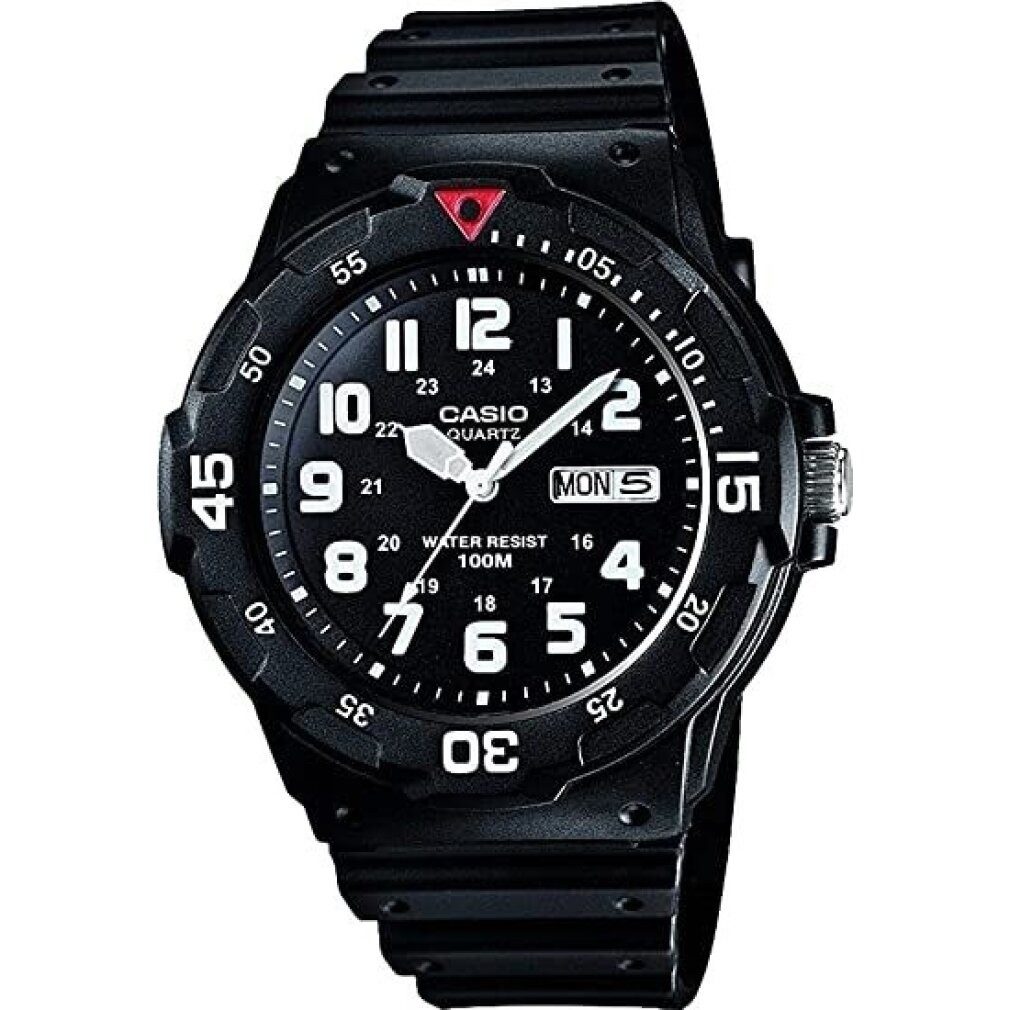 CASIO Luxusuhr Herren Analog Quarz Uhr mit Resin Armband MRW-200H-2